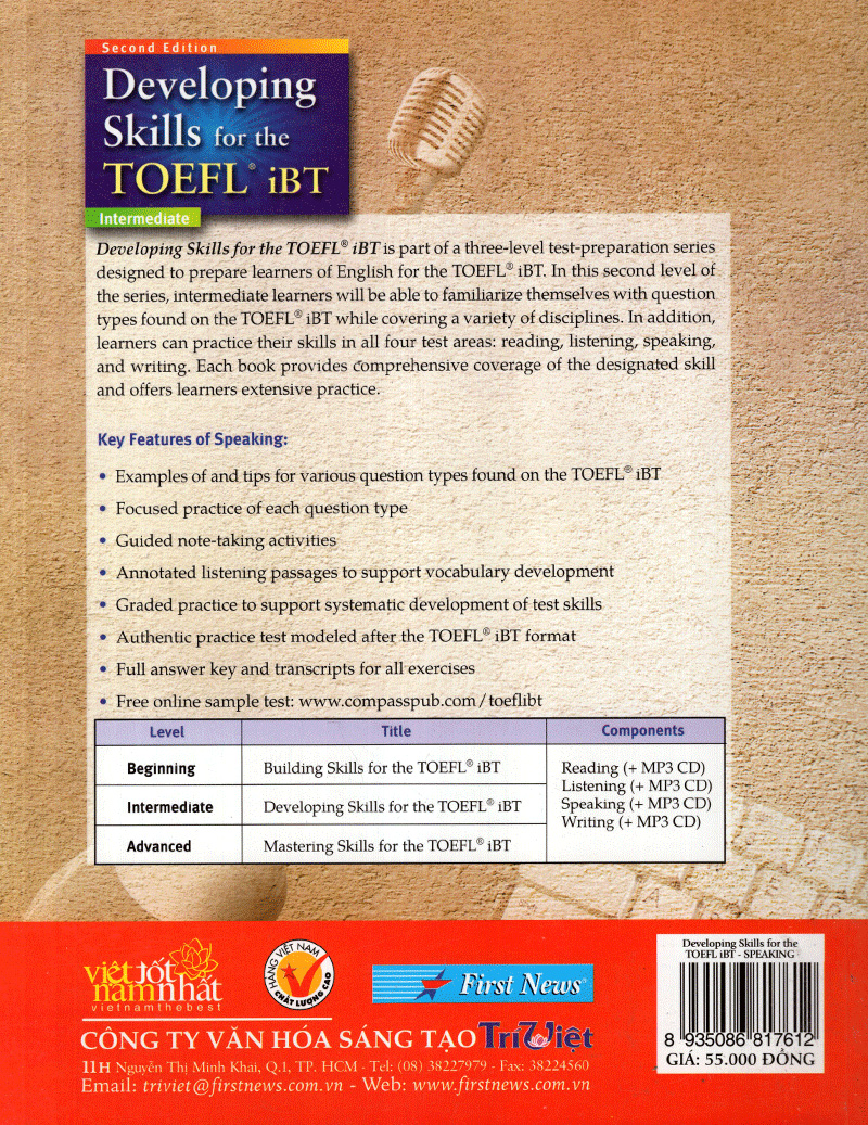 Developing Skills For The Toefl IBT - Speaking PDF - Tờ Khai Y Tế