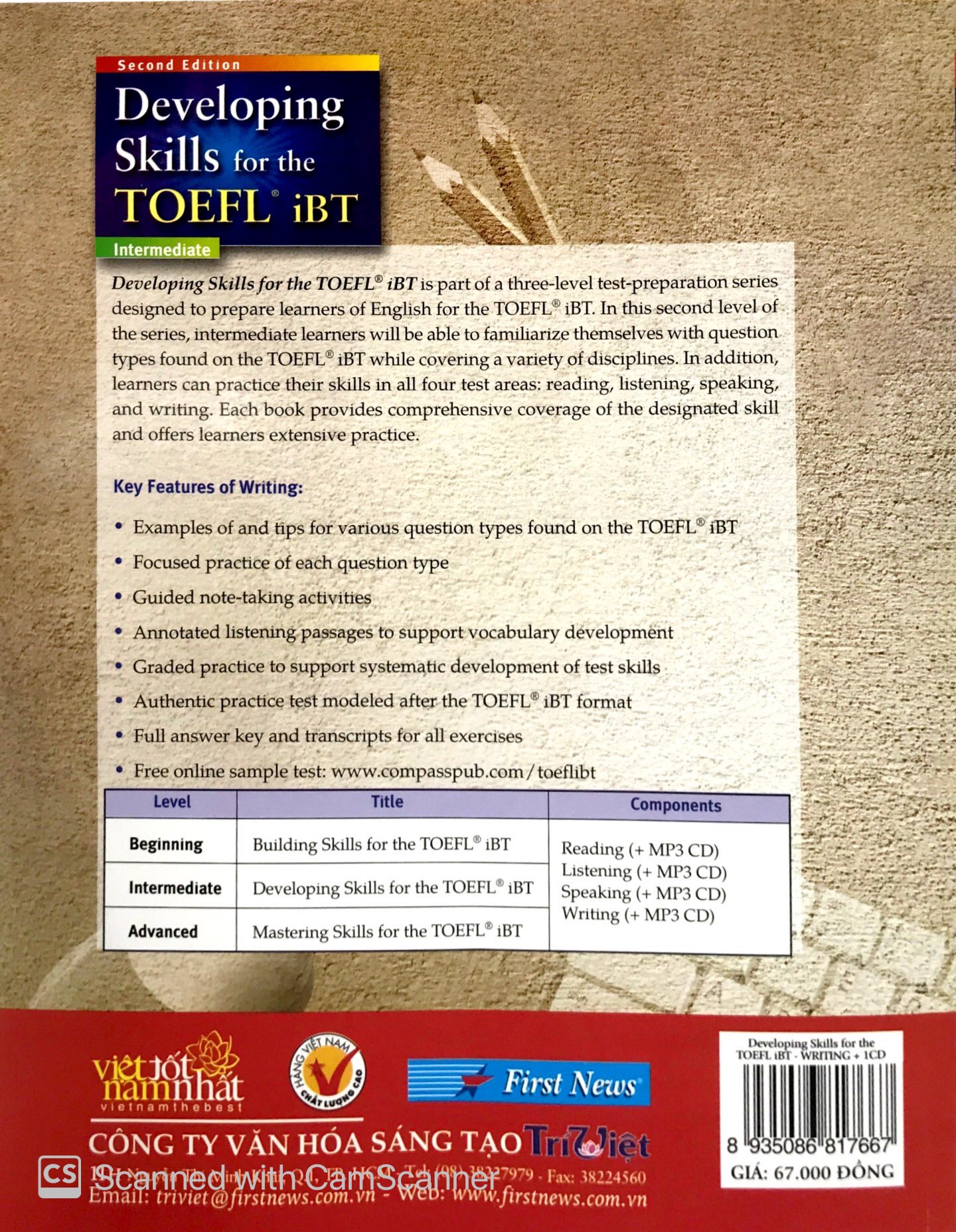 Developing Skills For The Toefl IBT - Writing - FAHASA.COM