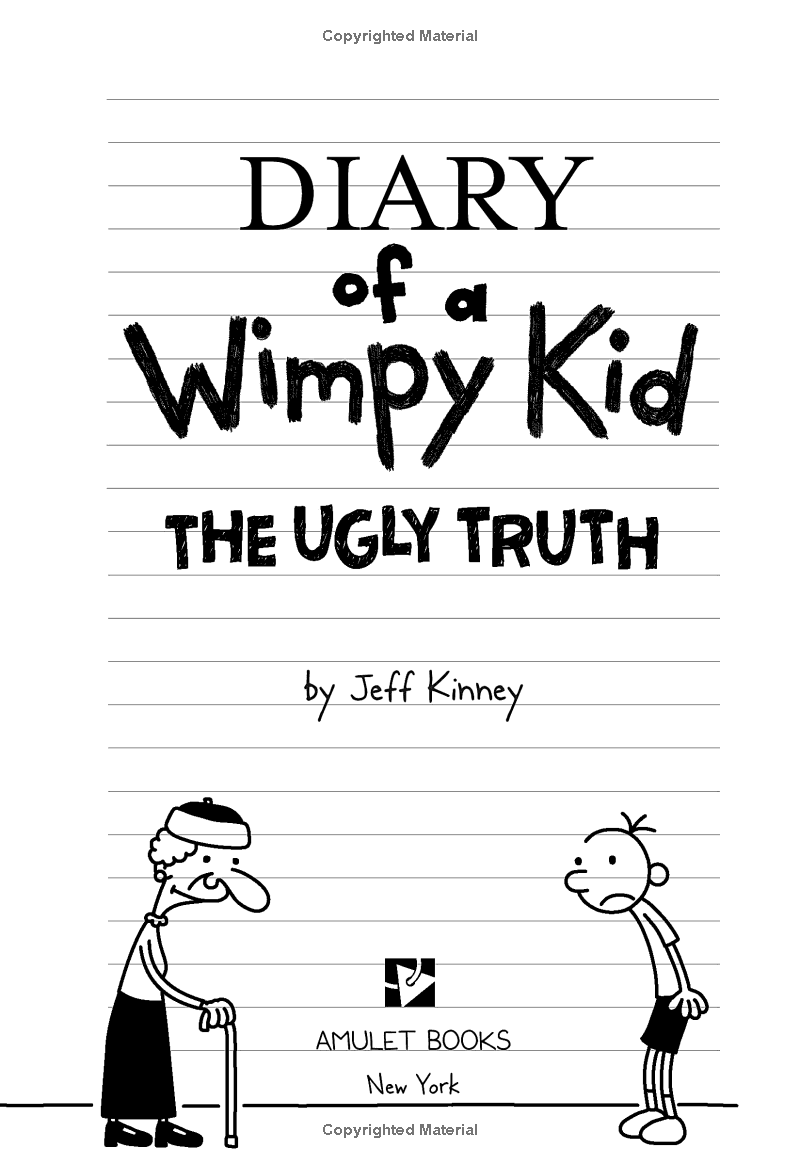Diary Of A Wimpy Kid Book 5: The Ugly Truth - FAHASA.COM