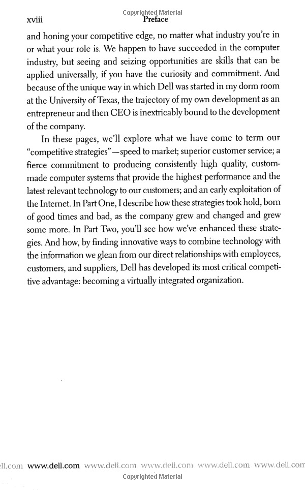 Direct From Dell: Strategies That Revolutionized An Industry (Collins ...