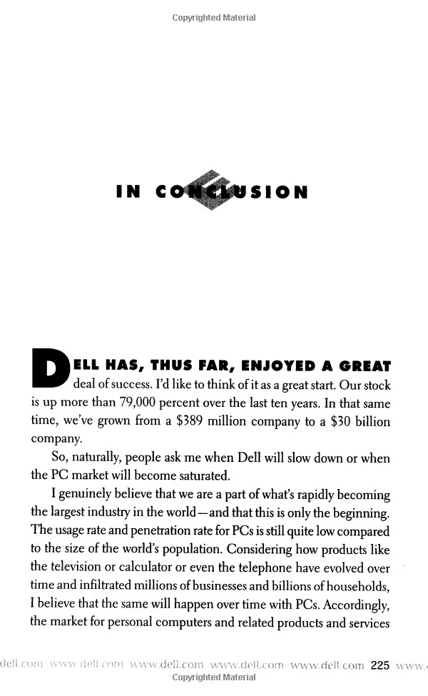 Direct From Dell: Strategies That Revolutionized An Industry (Collins ...