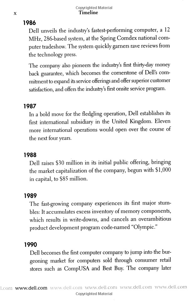 Direct From Dell: Strategies That Revolutionized An Industry (Collins ...