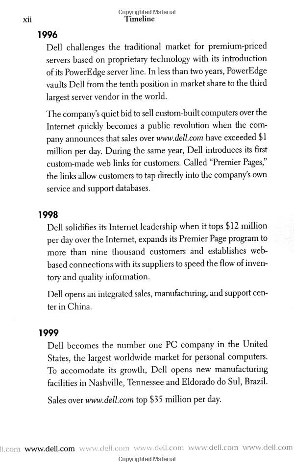 Direct From Dell: Strategies That Revolutionized An Industry (Collins ...