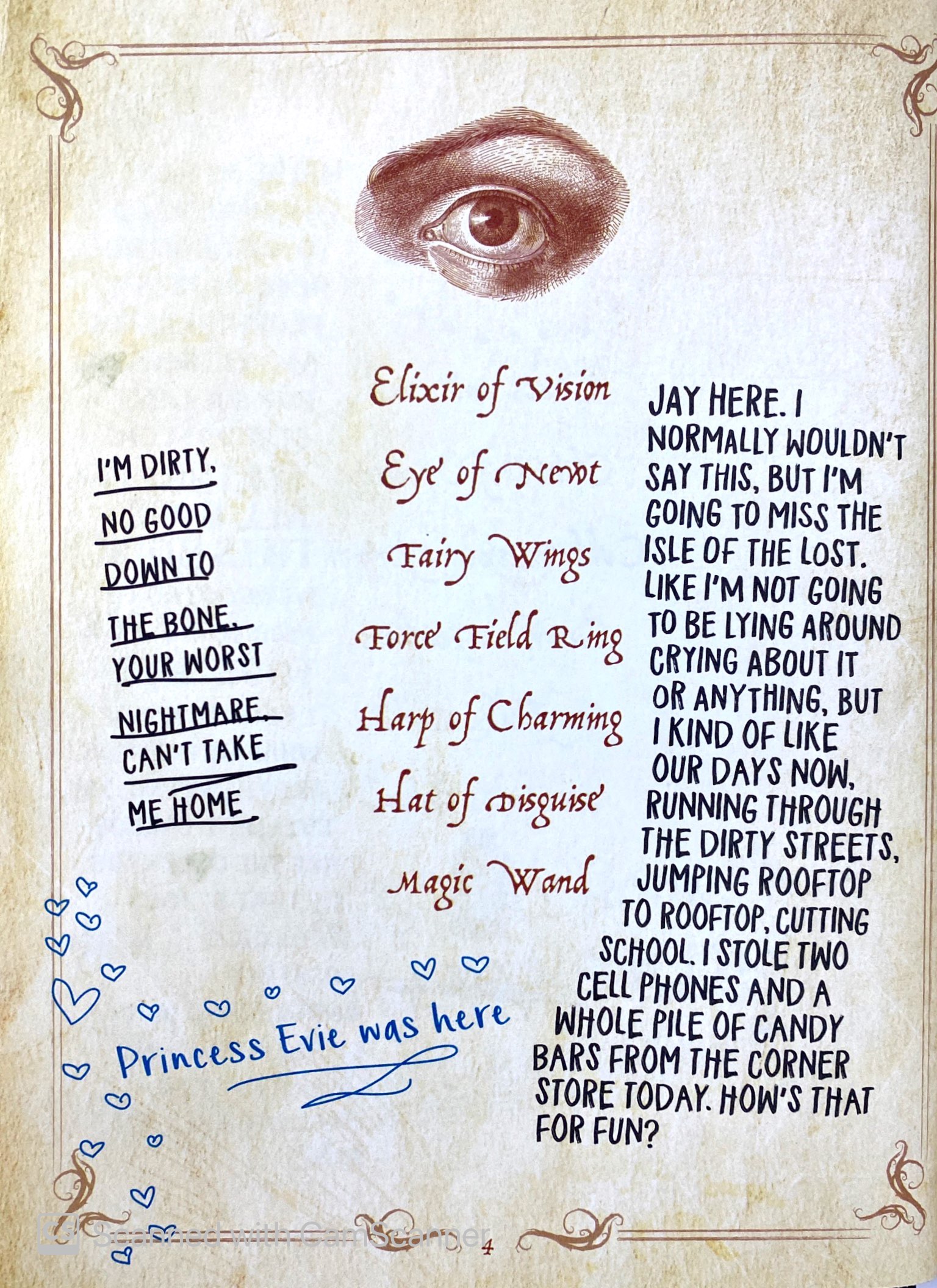 Disney Descendants: Mal's Spell Book