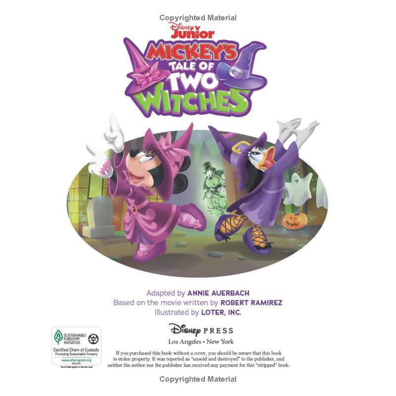Disney Junior Mickey - Mickey's Tale Of Two Witches - FAHASA.COM