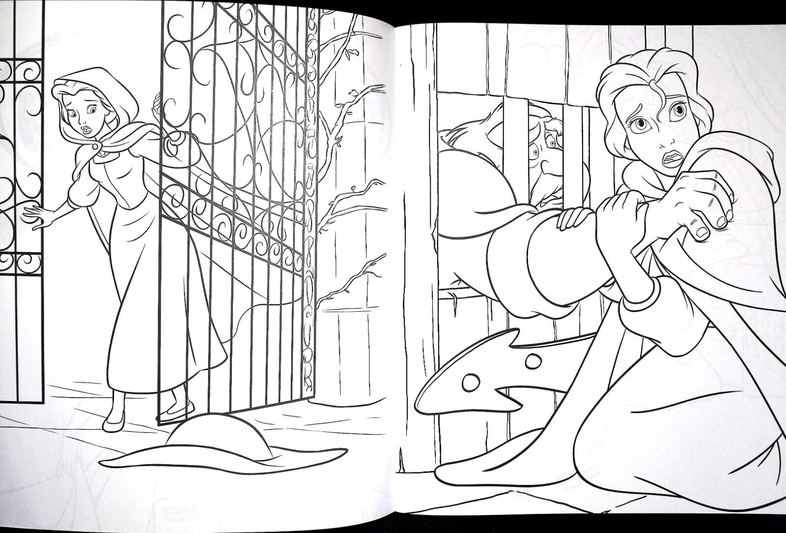 Disney Princess - Beauty And The Beast - Colouring Book