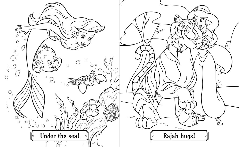 Disney Princess - Simply Colouring - FAHASA.COM