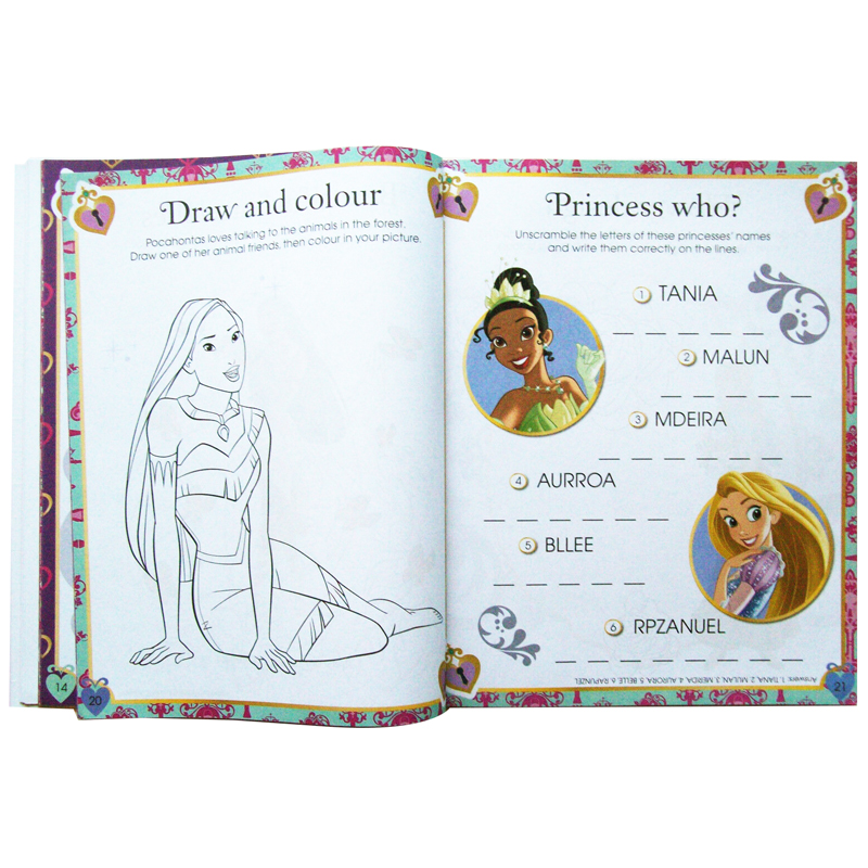 Disney Princess Activity & Storybook Adventure