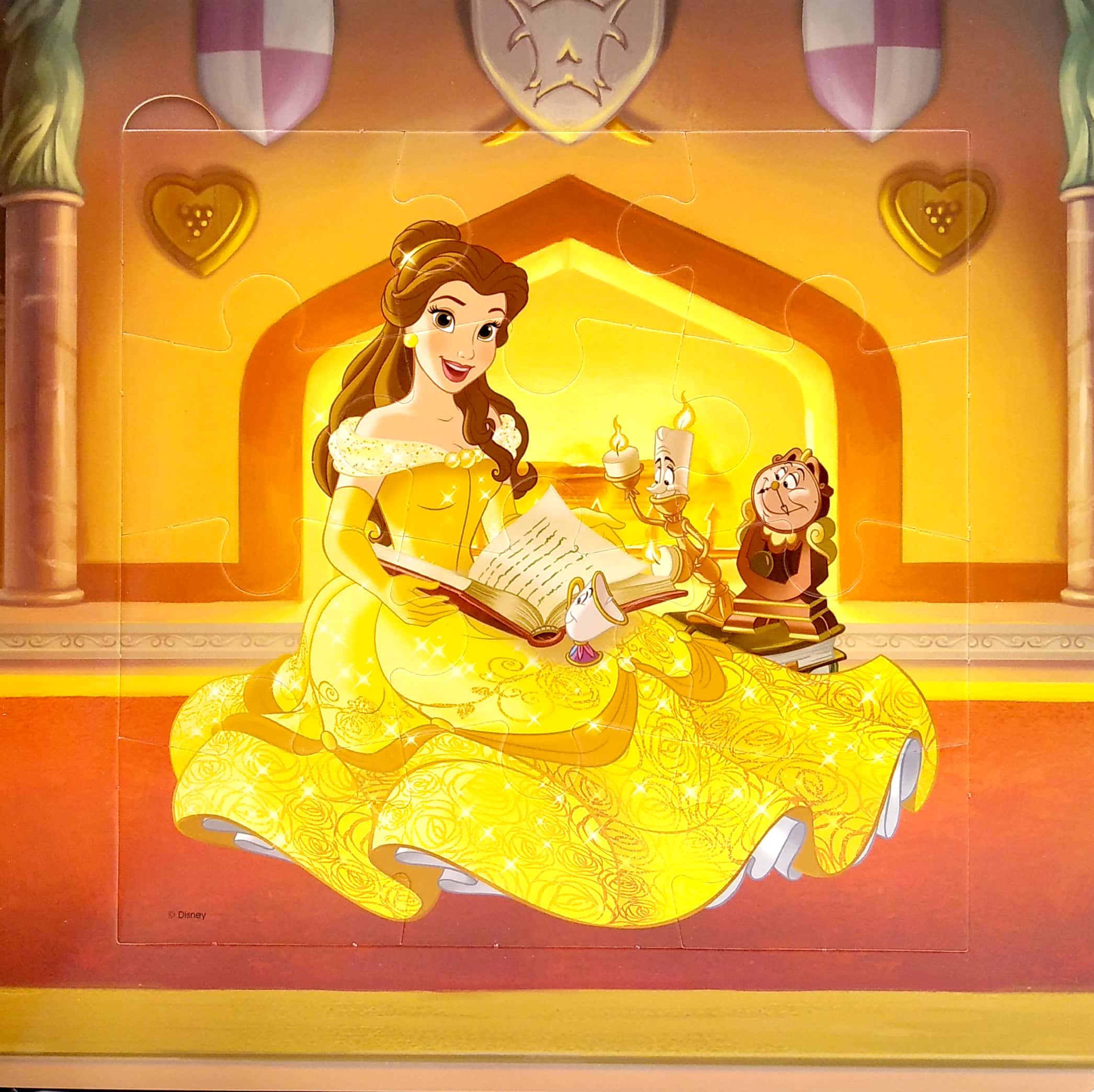 Disney Princess (Heart Shaped #3) My First Puzzle Book - FAHASA.COM