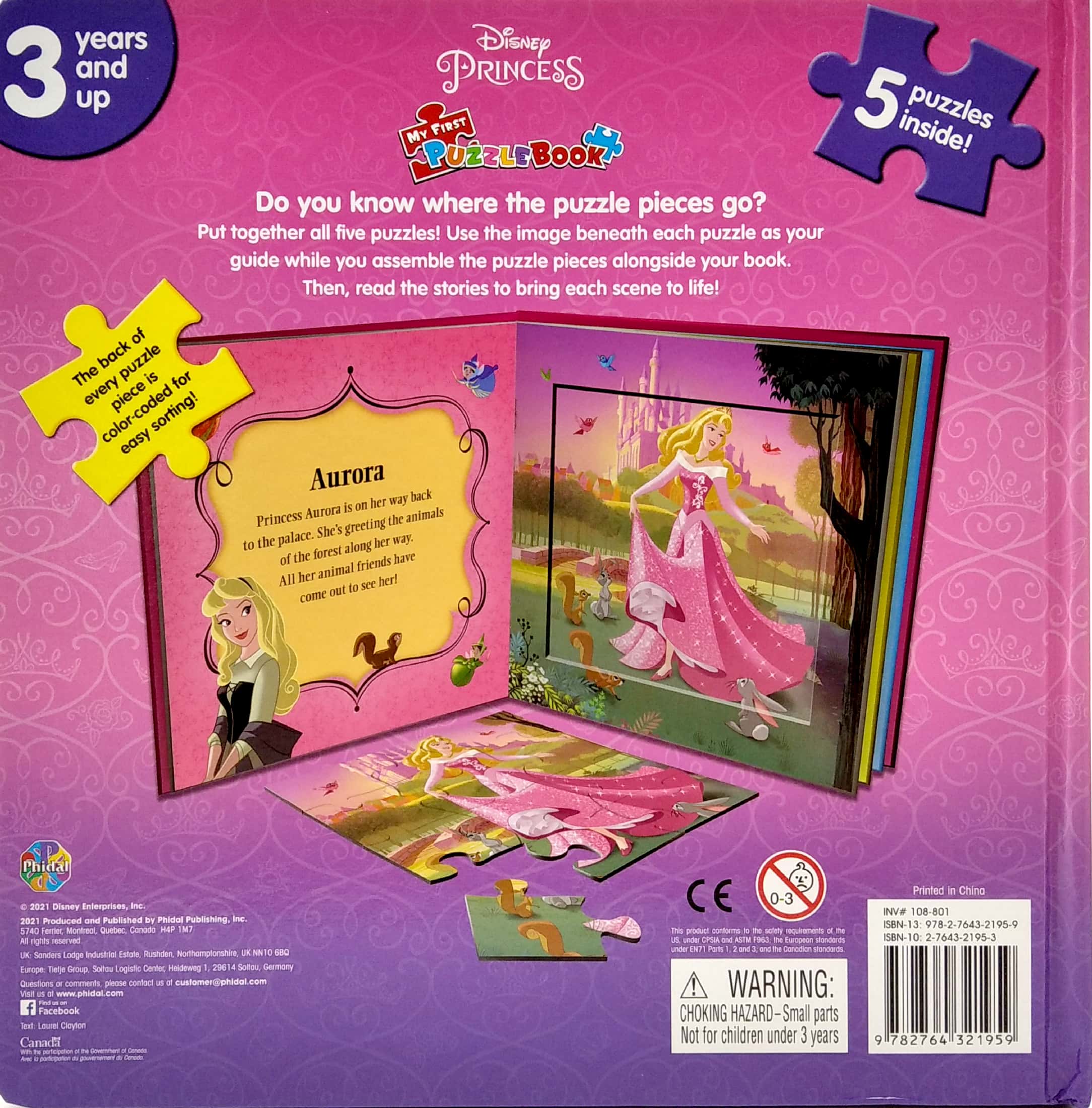 Disney Princess (Heart Shaped #3) My First Puzzle Book - FAHASA.COM