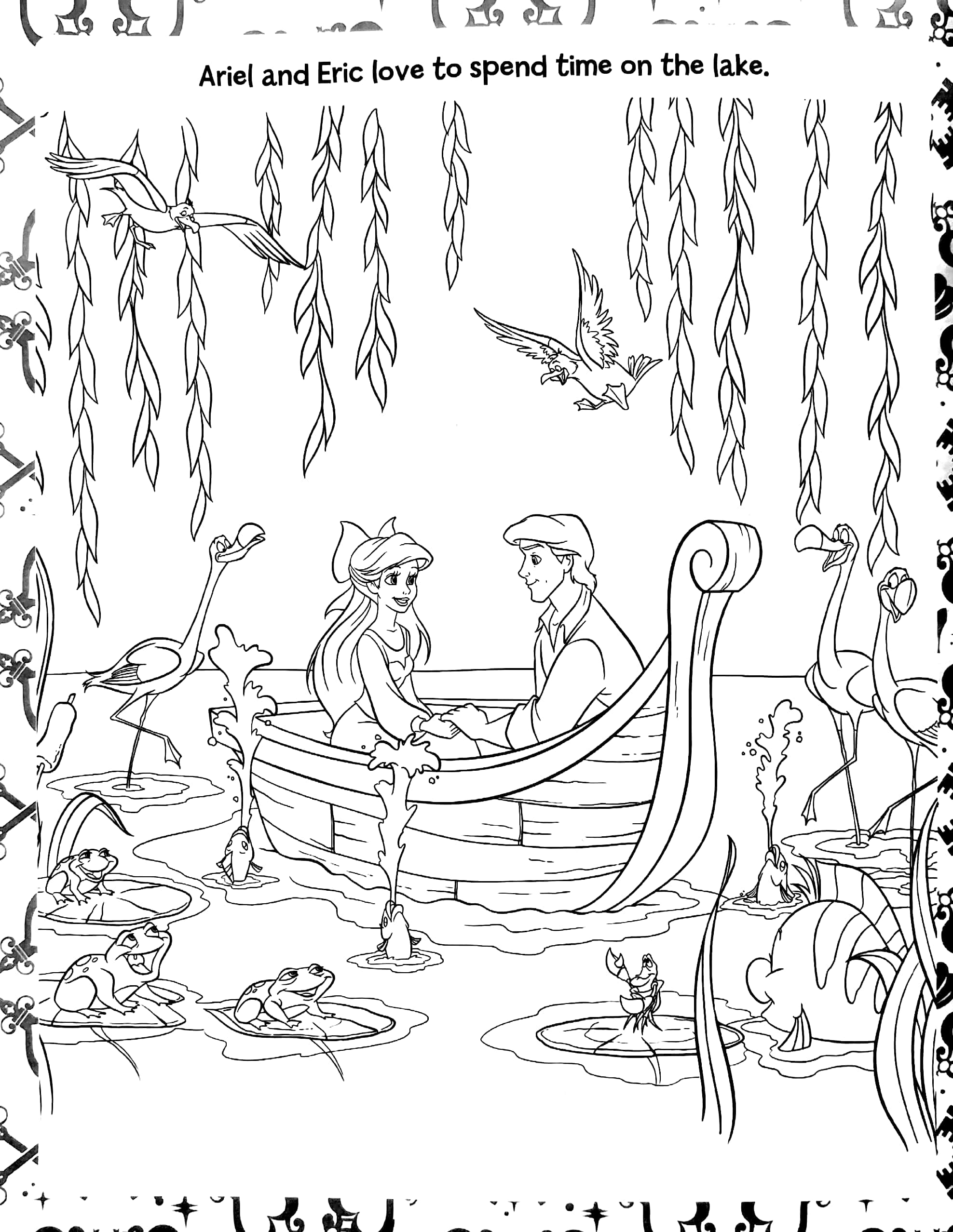 Disney Princess Mega Colouring - FAHASA.COM