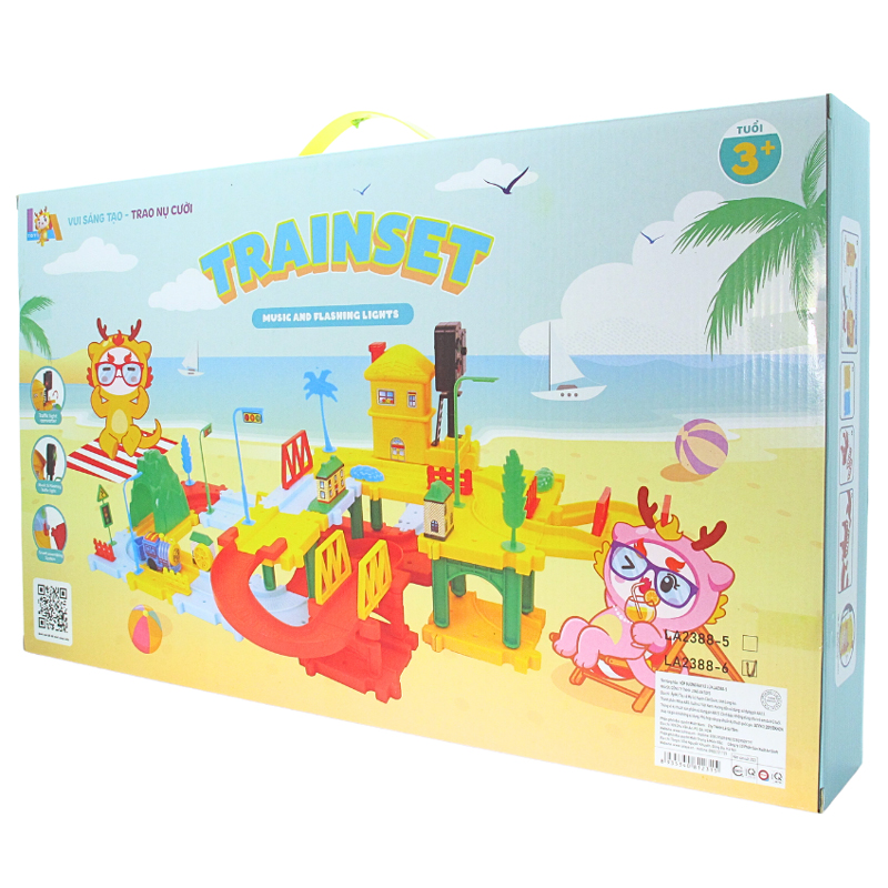 Đồ Chơi Mô Hình Đường Ray Xe Lửa - LAToys LA2388-6