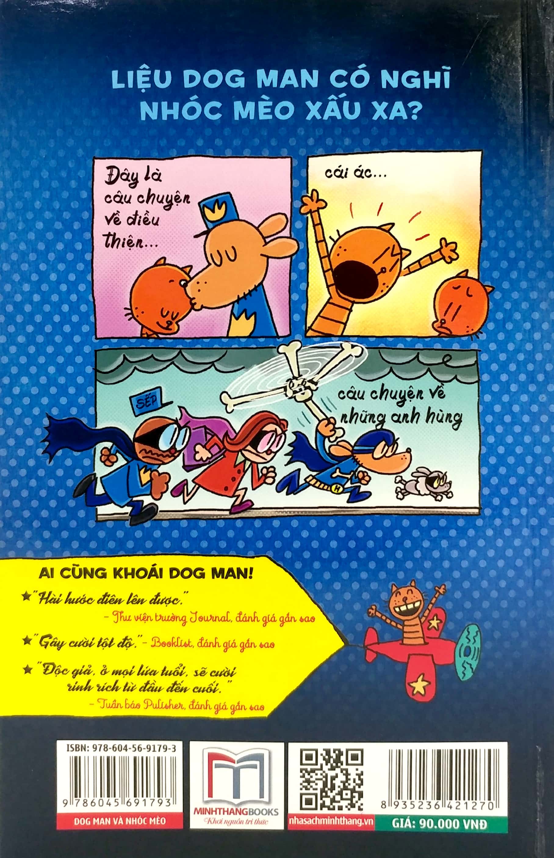 Sách Dog Man 4 - Dog Man Và Nhóc Mèo - FAHASA.COM