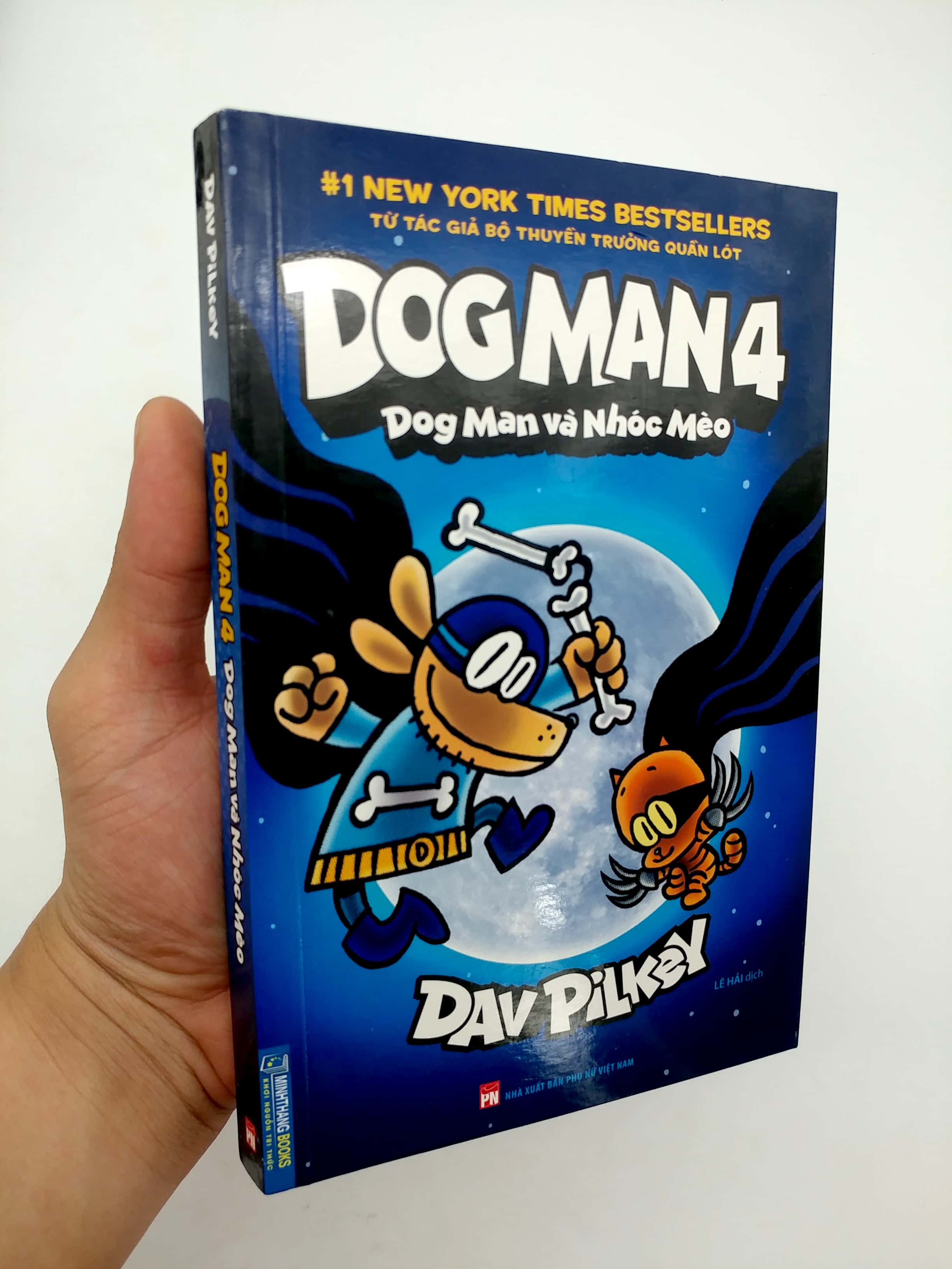 Sách Dog Man 4 - Dog Man Và Nhóc Mèo - FAHASA.COM