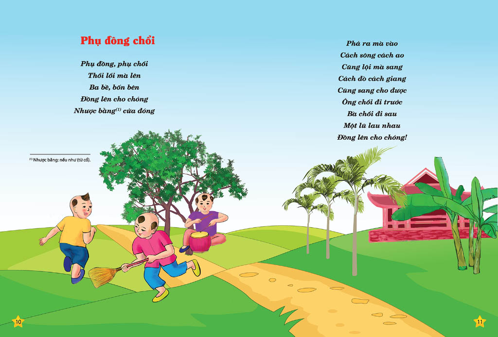 Sách Đồng Dao Cho Bé - Các Trò Chơi Dân Gian - FAHASA.COM