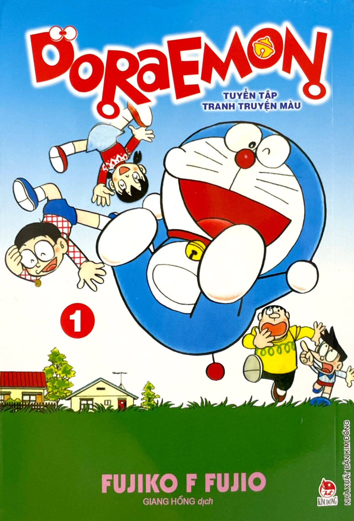 Truyện Tranh Doraemon - Tuyển Tập Tranh Truyện Màu - Tập 1 (Tái Bản 2023) - FAHASA.COM
