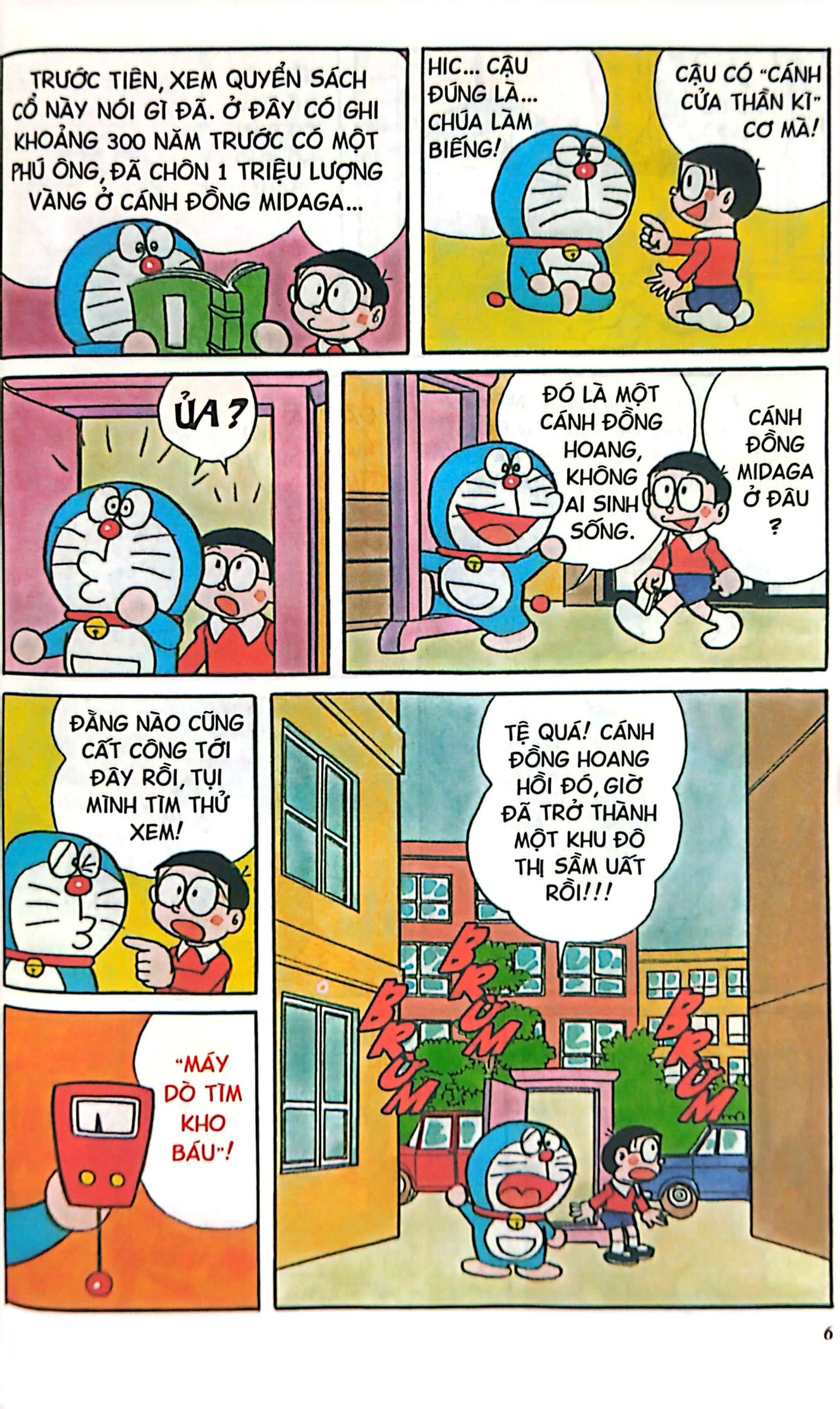 Doraemon - Tuyển Tập Tranh Truyện Màu - Tập 6 (Tái Bản 2023) - FAHASA.COM
