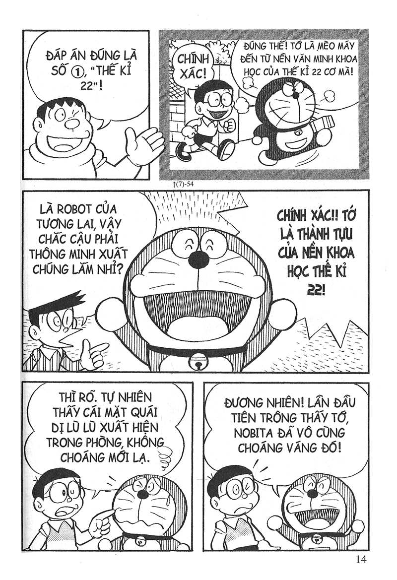 Truyện Tranh Doraemon Đố Vui Tập 1 Doraemon Xuất Hiện Tái Bản 2019 Fahasacom 