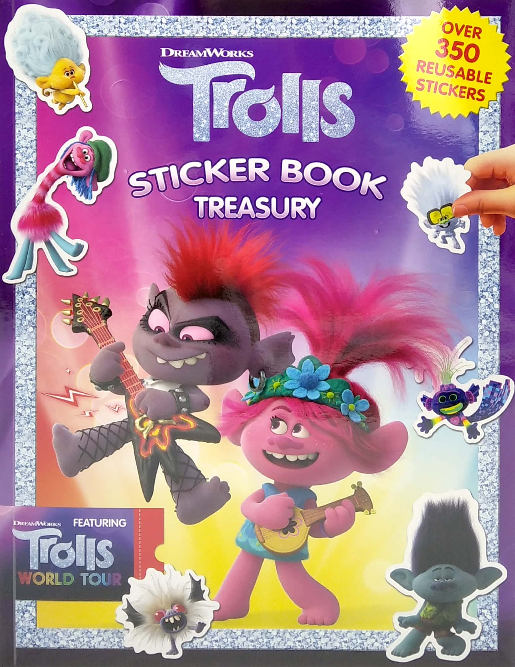 DreamWorks Trolls Sticker Book Treasury - FAHASA.COM
