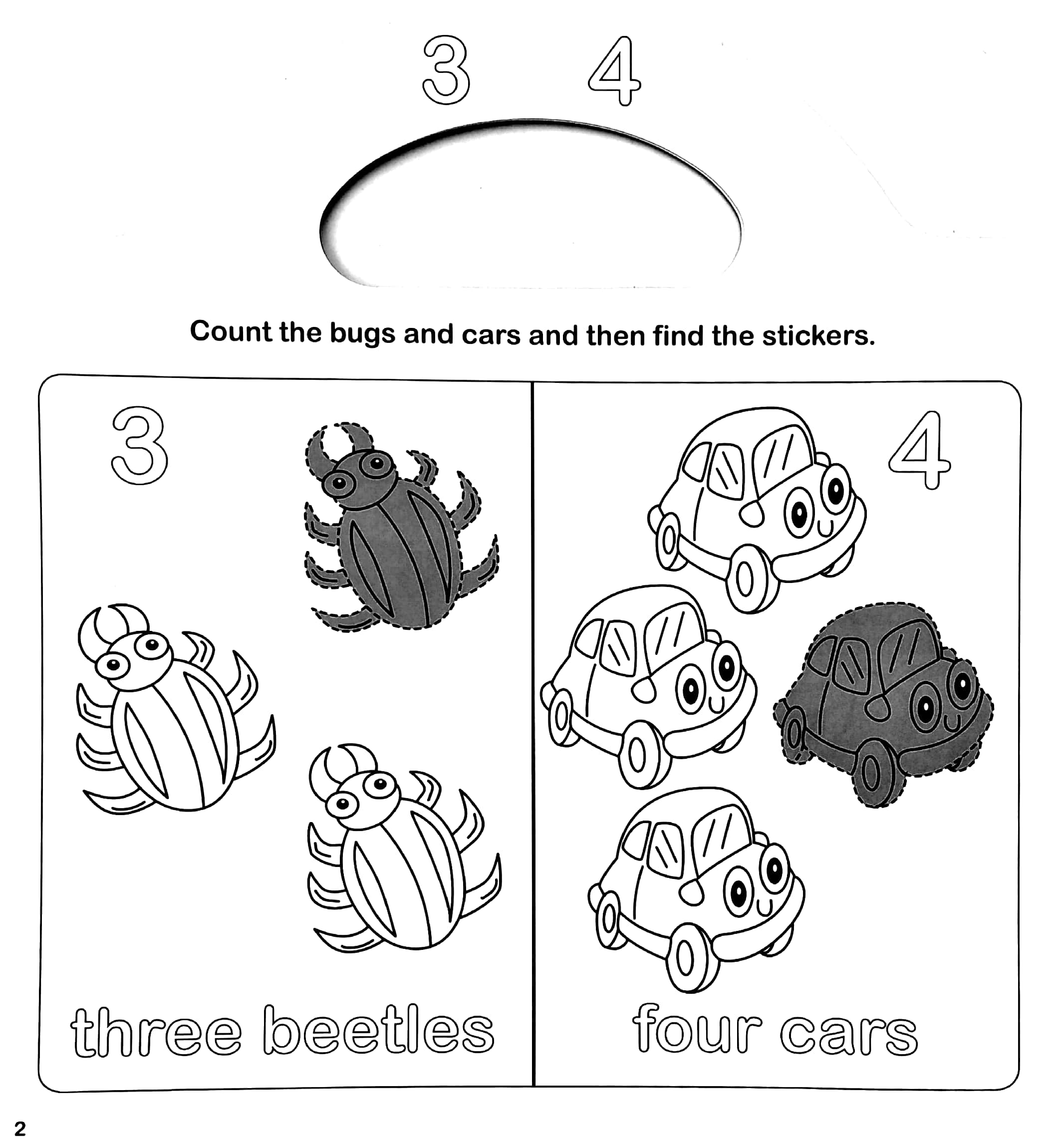 Early Learning 123 - Sticker Activity - FAHASA.COM