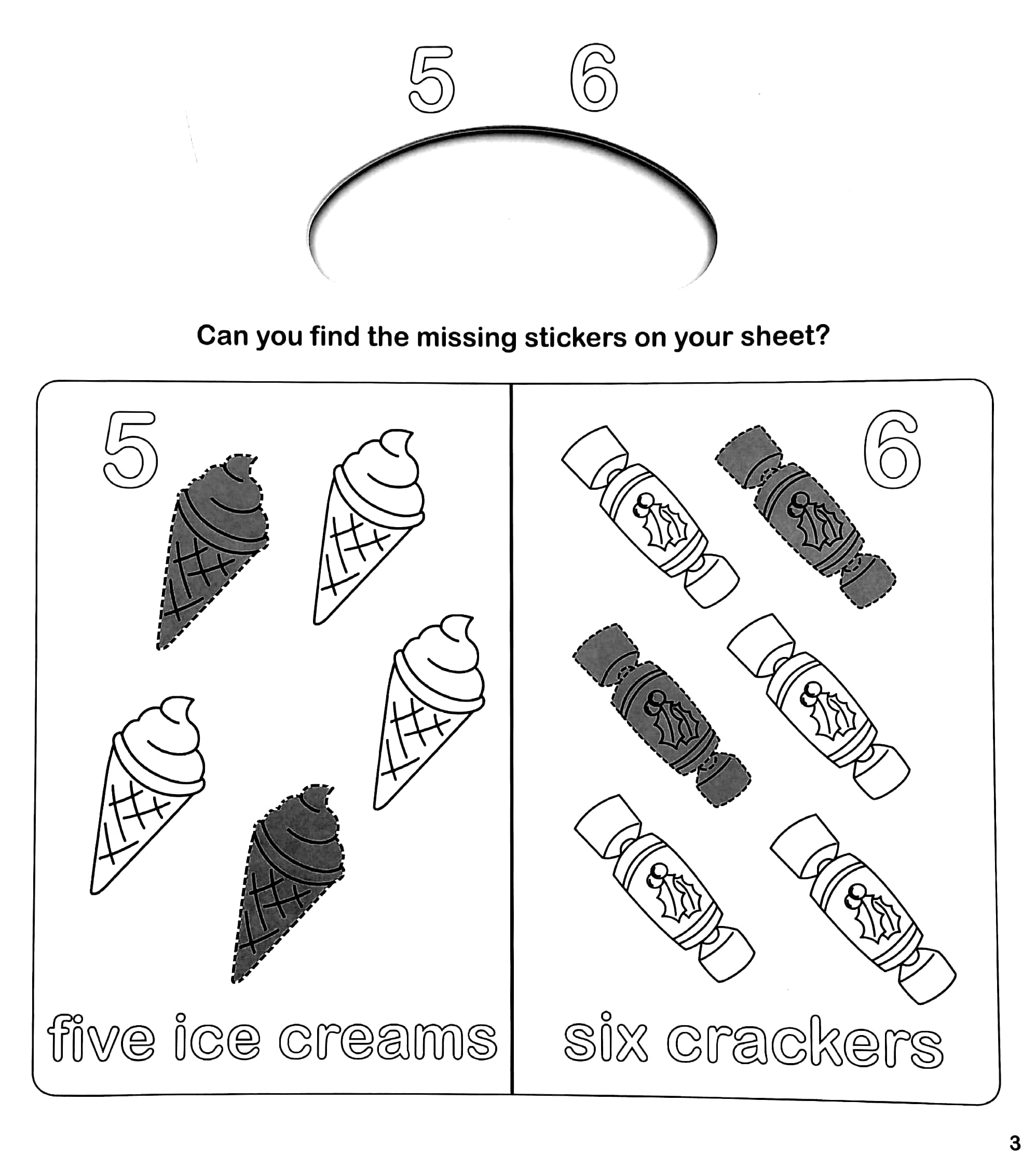 Early Learning 123 - Sticker Activity - FAHASA.COM