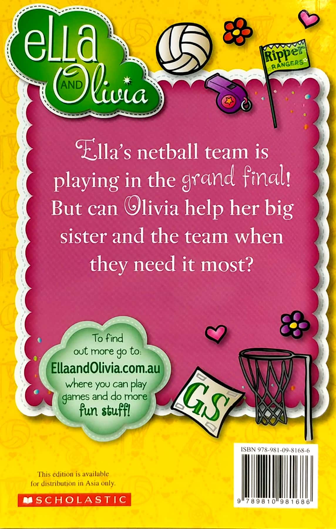 Ella And Olivia: Netball Fever - FAHASA.COM