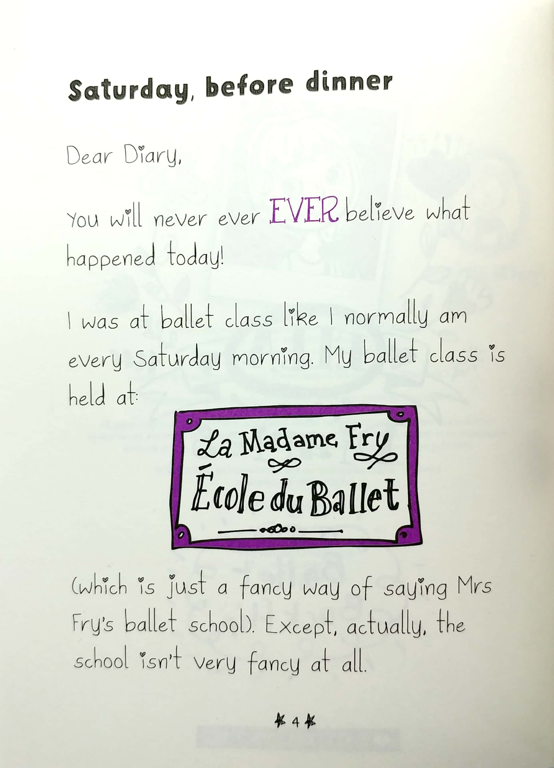Ella Diaries: Ballet Backflip - FAHASA.COM