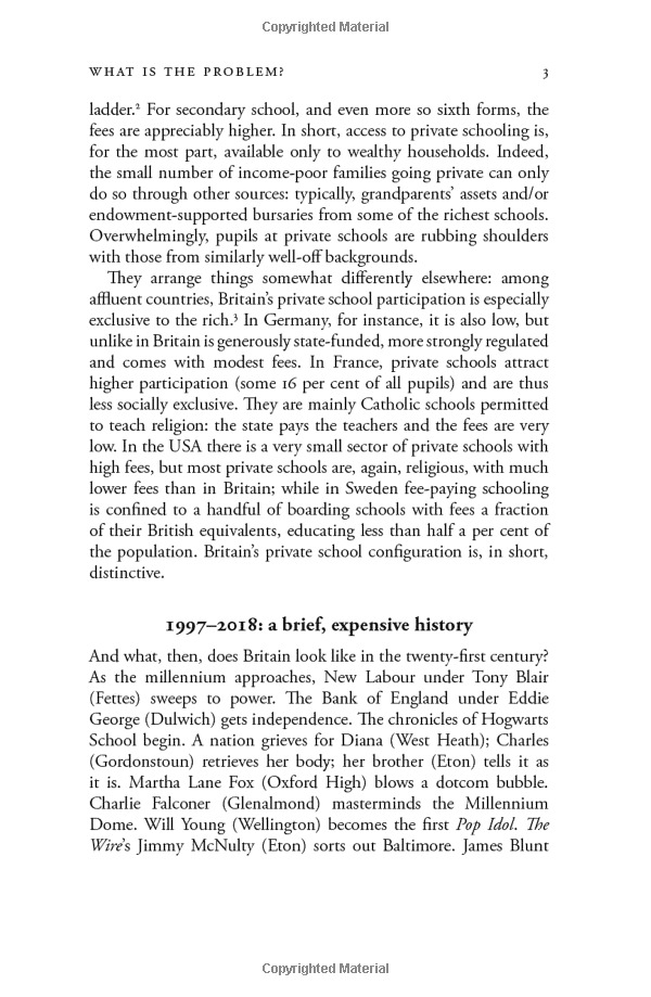 Engines Of Privilege: Britain's Private School Problem