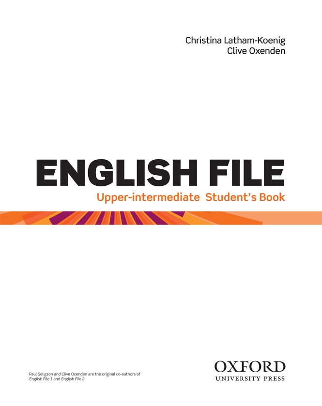 English File 3ED Upper-Intermediate Student's Book - FAHASA.COM