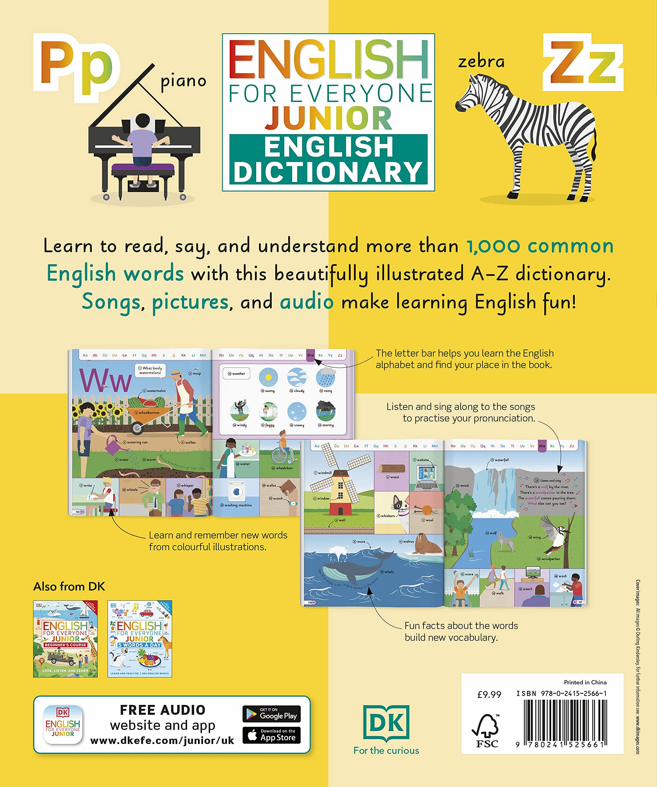 English For Everyone Junior English Dictionary: Learn To Read And Say ...