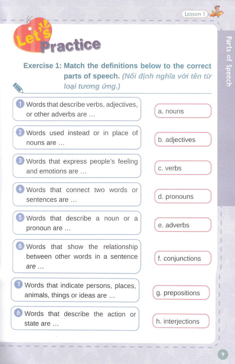 Bộ English Grammar For Flyers 1 - Có Đáp Án PDF - YDS.EDU.VN