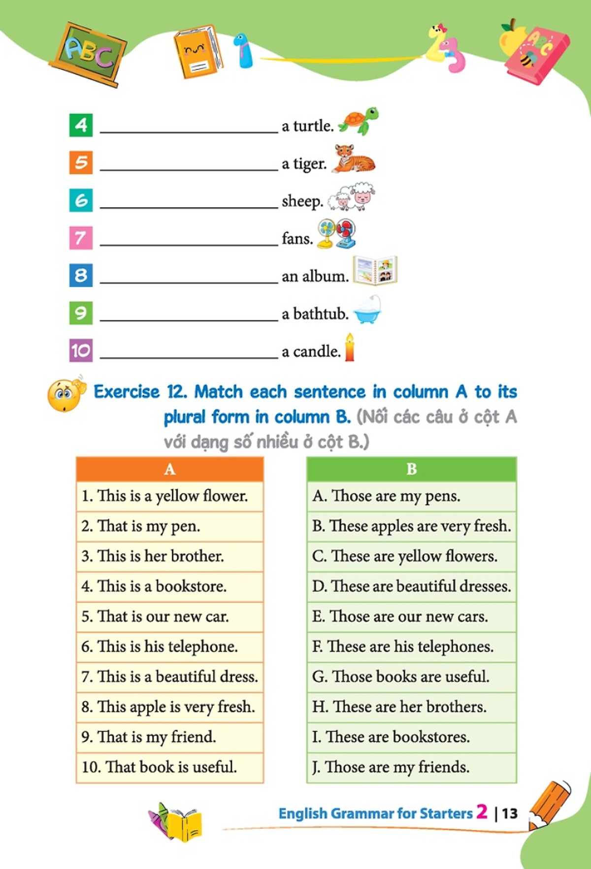 Sách English Grammar For Starters 2 (Có Đáp Án) - FAHASA.COM