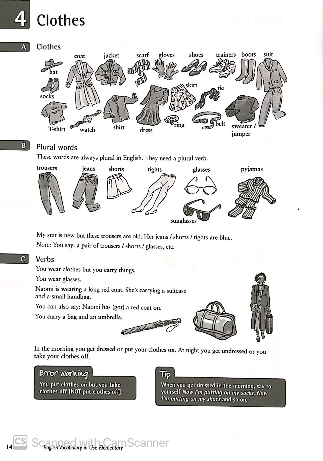 English Vocabulary in Use: Elementary Book with Answers Fahasa Reprint ...