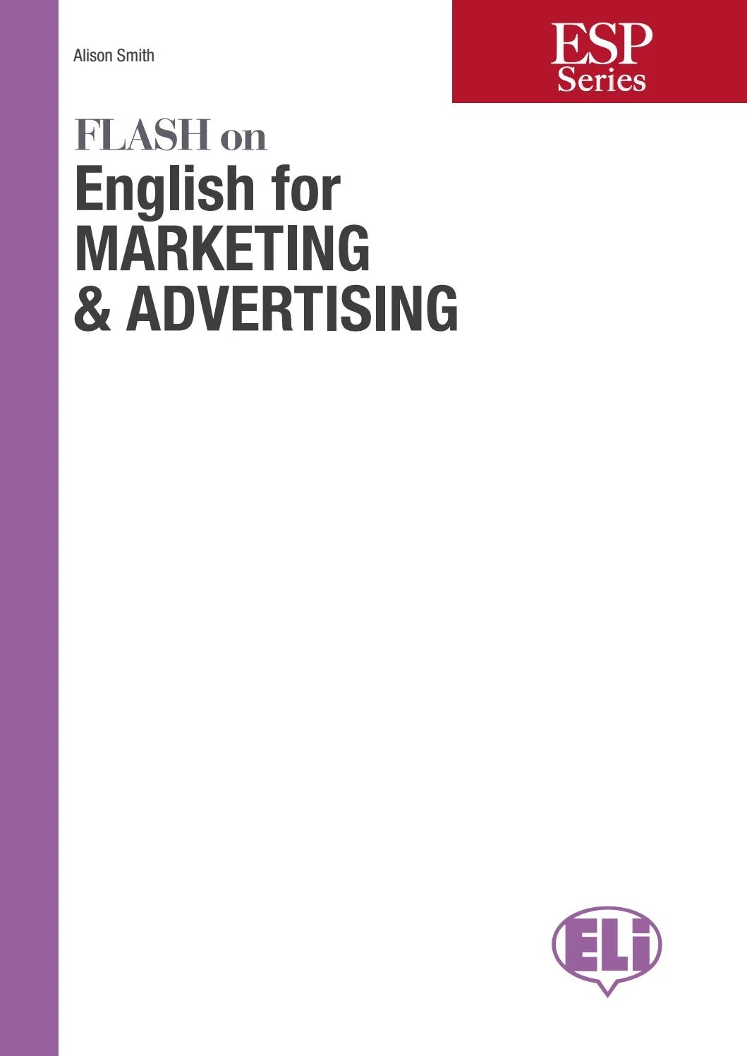 ESP Series - Flash On English For Marketing & Advertising - Student ...
