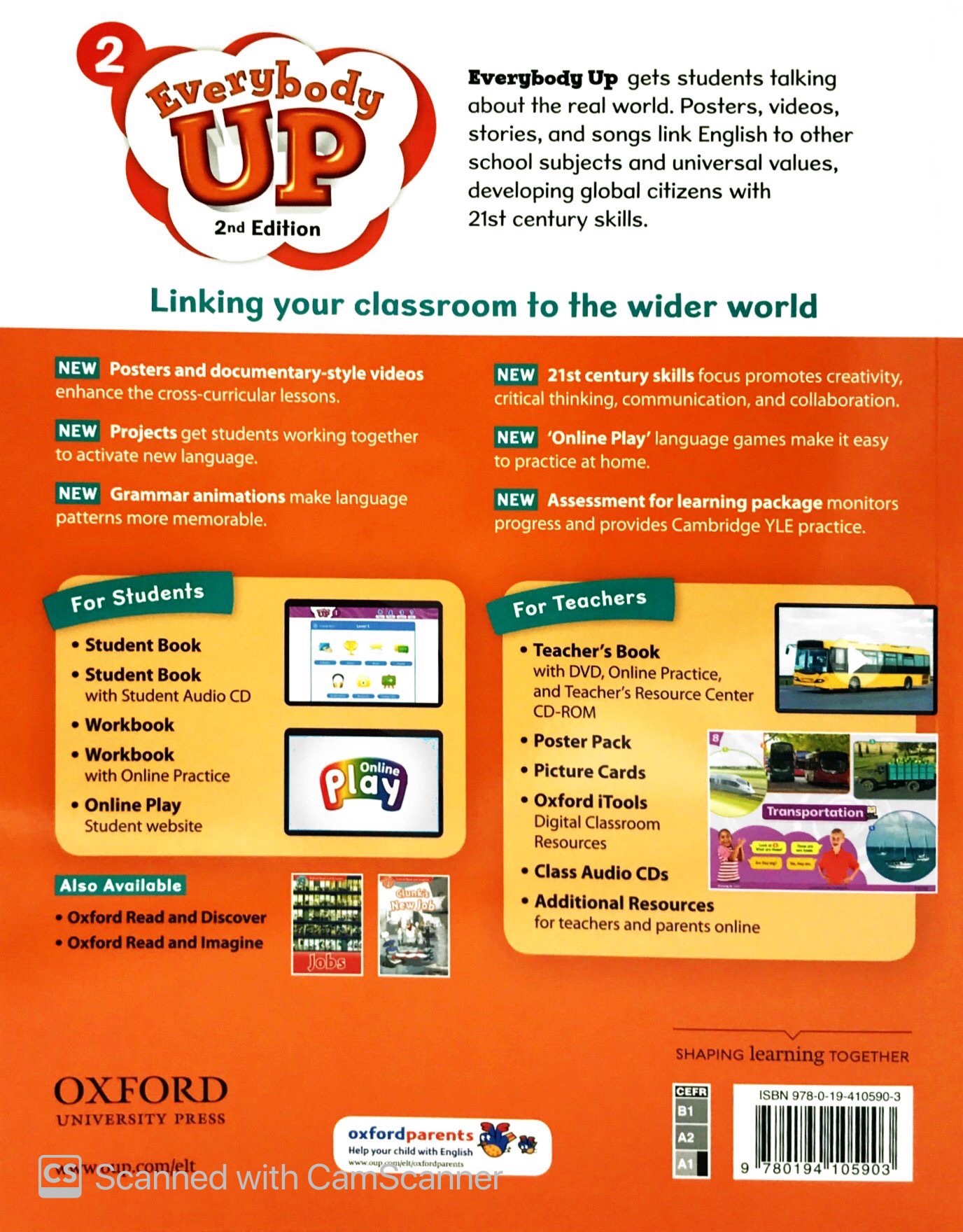 Everybody Up 2E 2: Student Book - FAHASA.COM