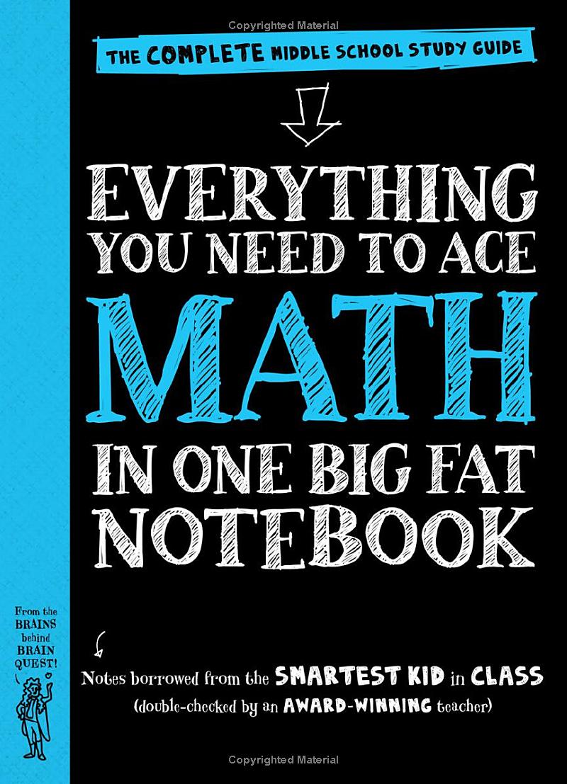 Everything You Need To Ace Math In One Big Fat Notebook - FAHASA.COM