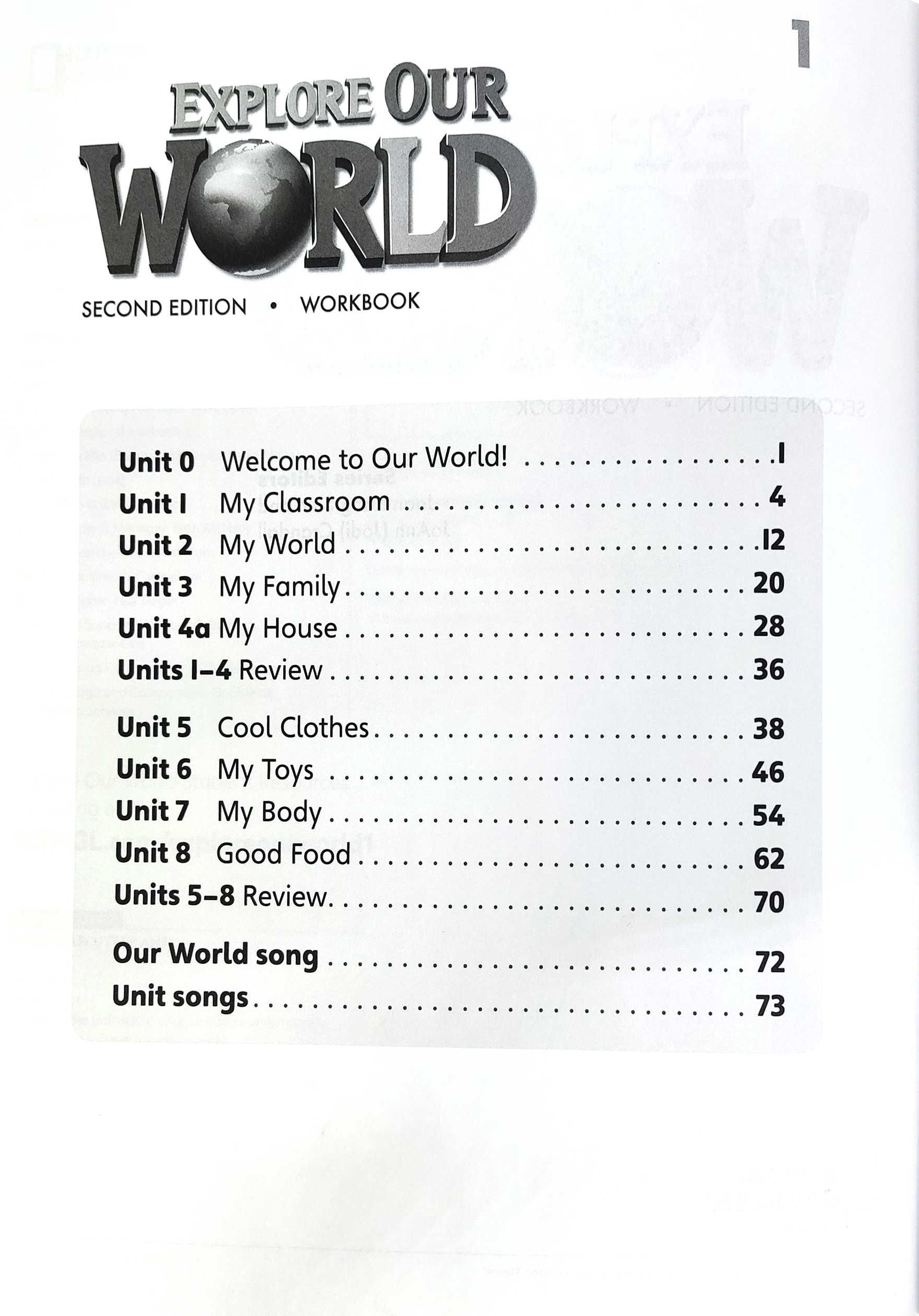 Explore Our World 1: Workbook - FAHASA.COM