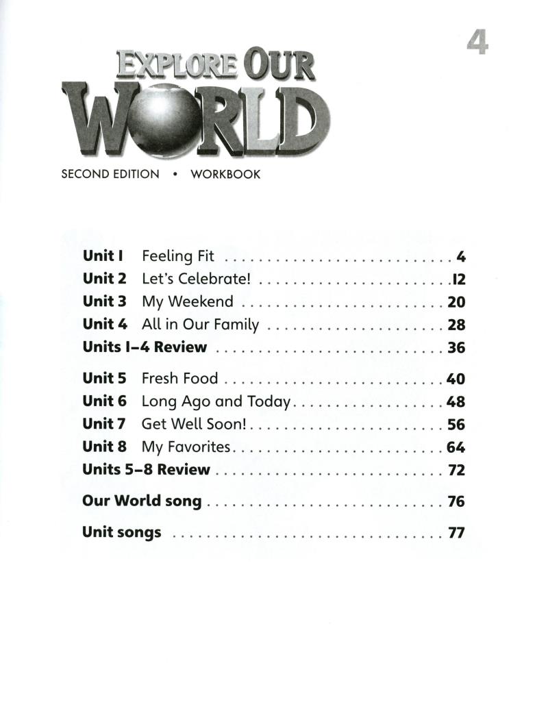 Explore Our World 4: Workbook - 2nd Edition - FAHASA.COM
