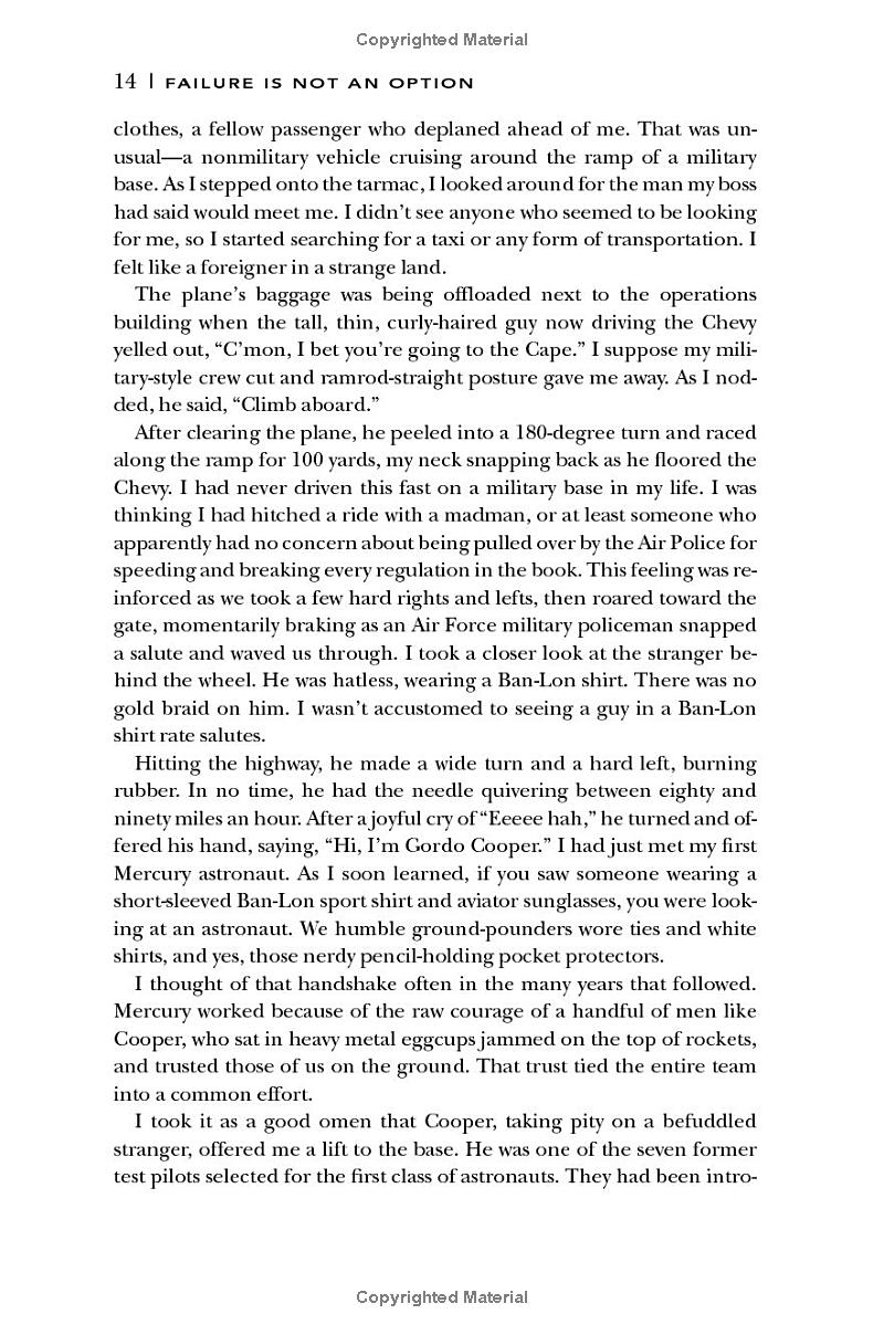 Failure Is Not an Option: Mission Control from Mercury to Apollo 13 and ...