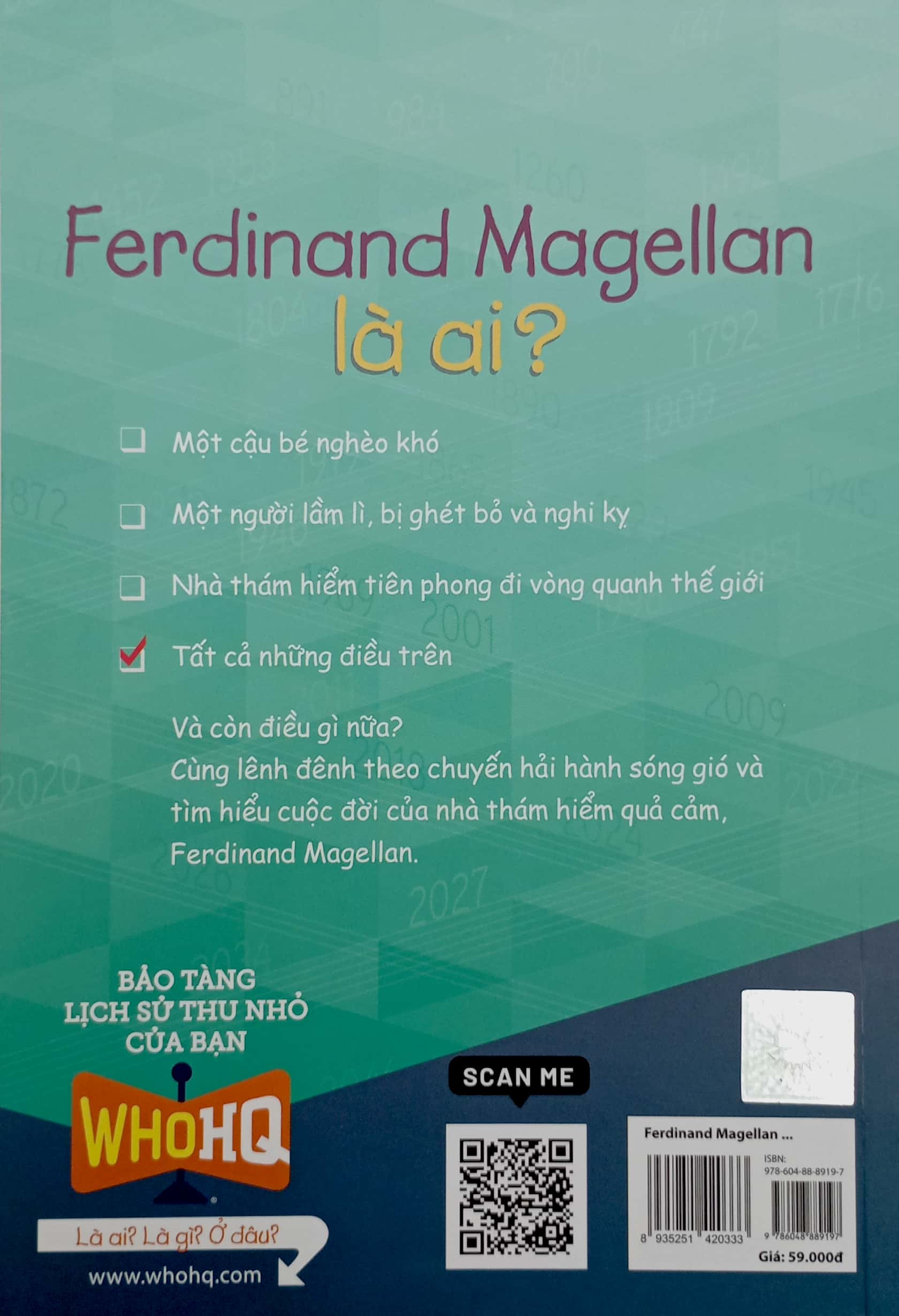 Sách Bộ Sách Chân Dung - Ferdinand Magellan Là Ai? (Tái Bản 2023 ...