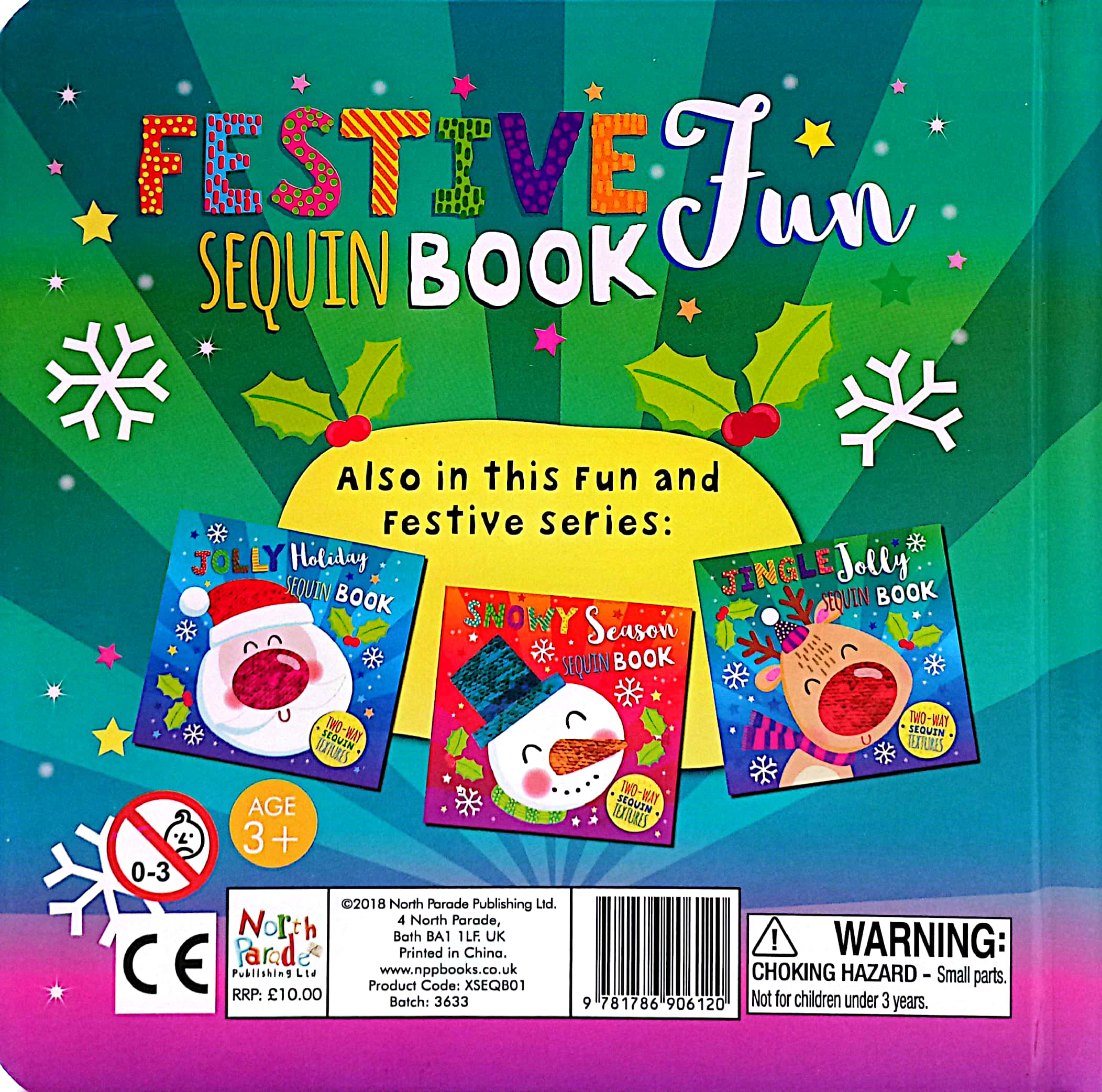 Festive Fun Sequin Book - FAHASA.COM