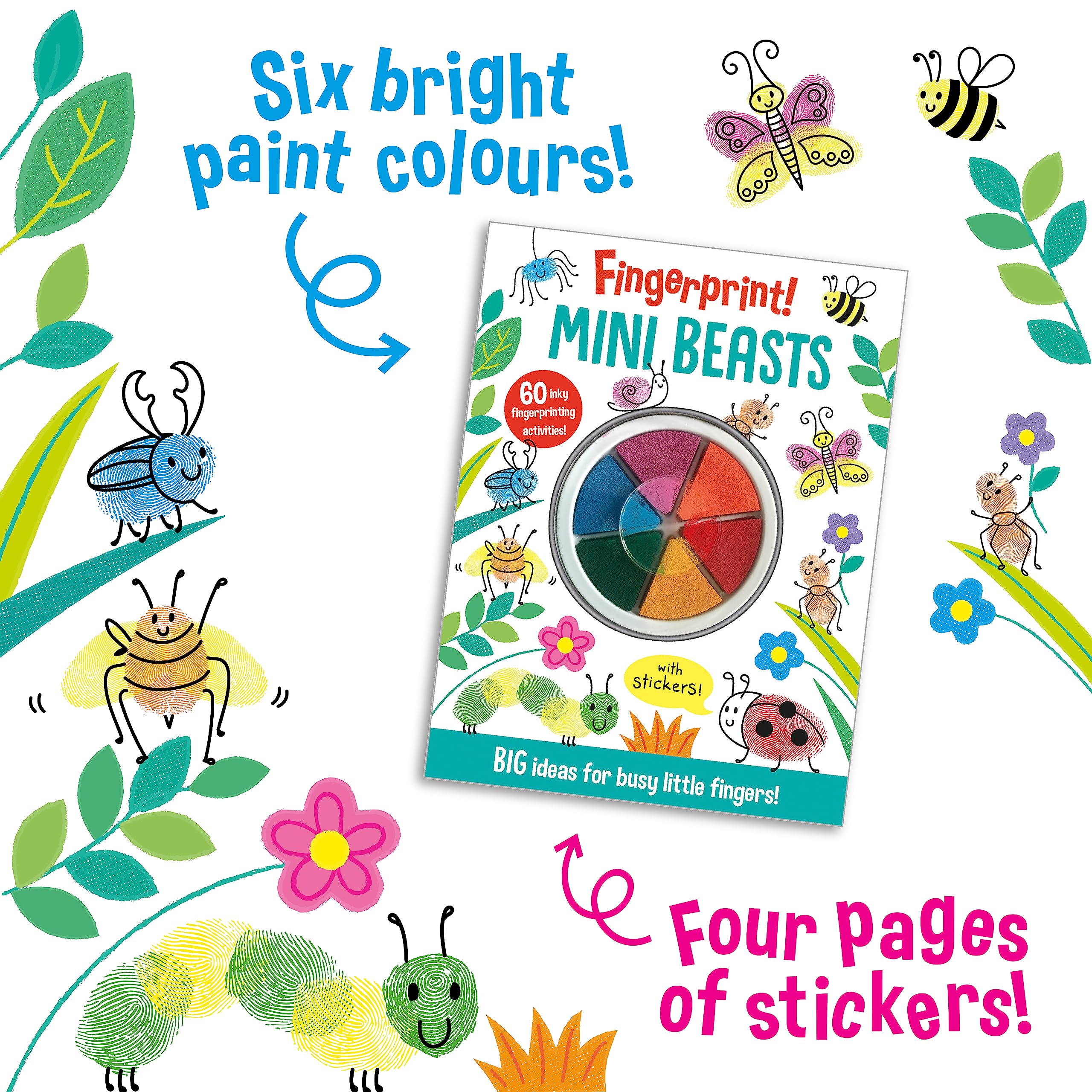 Fingerprint! - Mini Beasts - FAHASA.COM