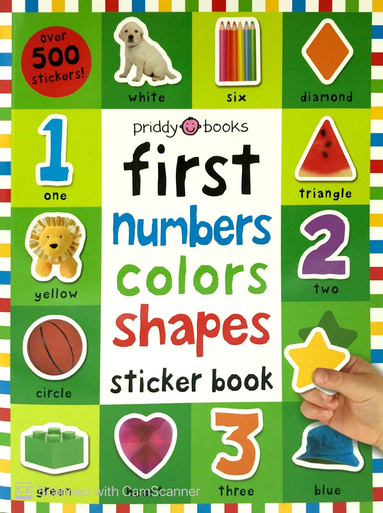 First 100 Stickers: First Numbers, Colors, Shapes