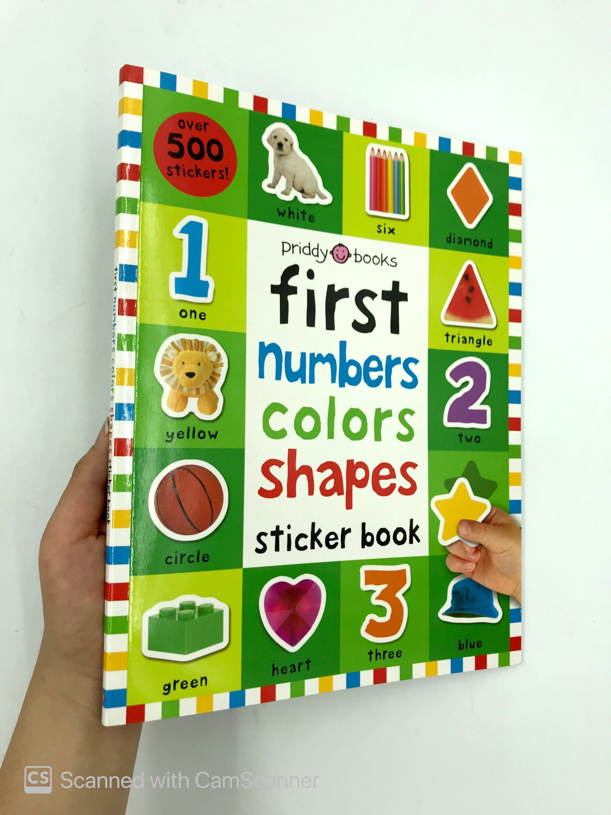 First 100 Stickers: First Numbers, Colors, Shapes