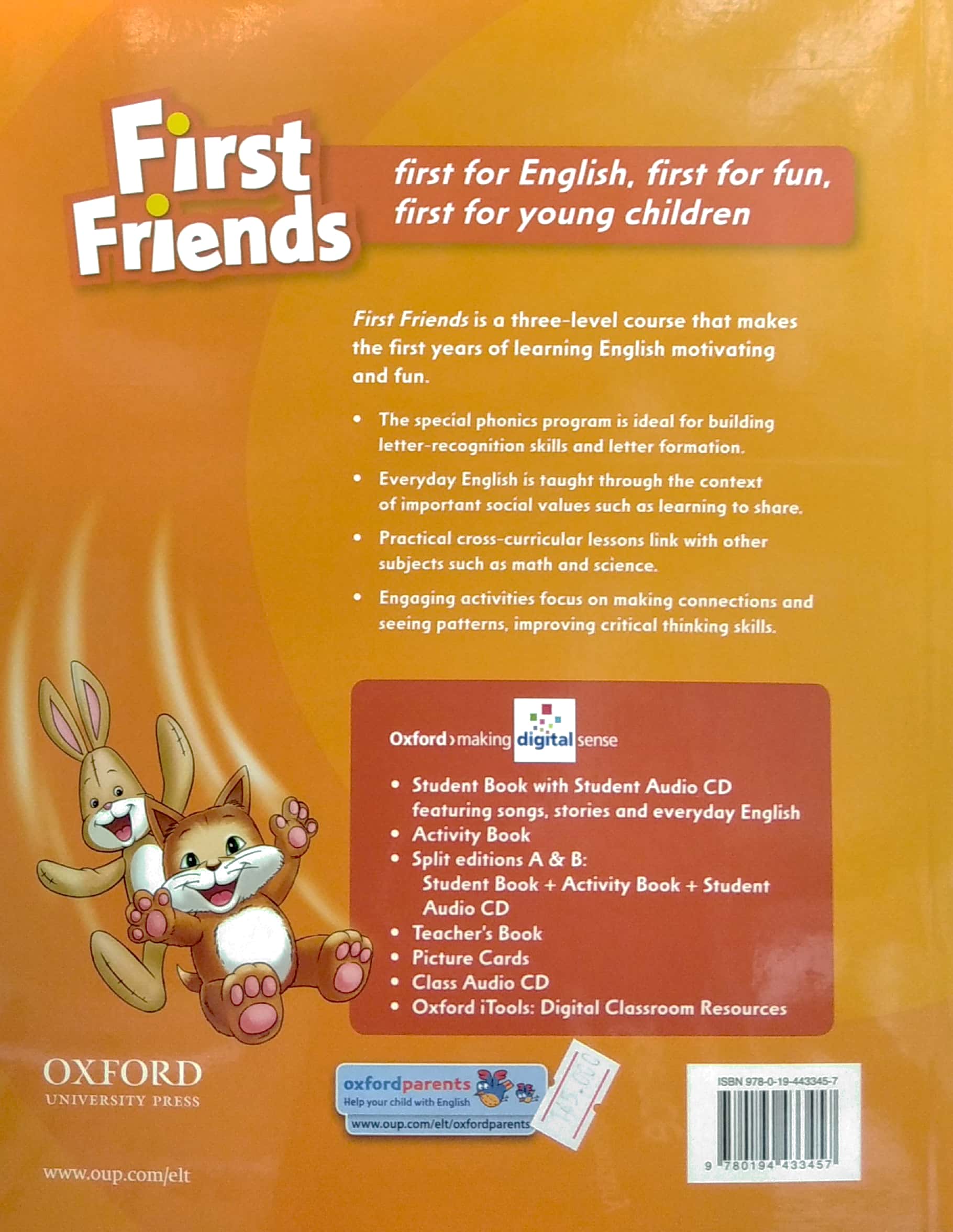First Friends 3 Student Book and Audio CD Pack AmEd - FAHASA.COM