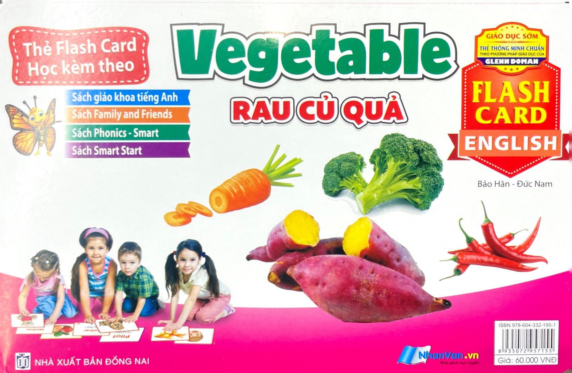 Sách Flash Card Tiếng Anh - Vegetable (Rau Củ Quả) (Tái Bản 2023 ...