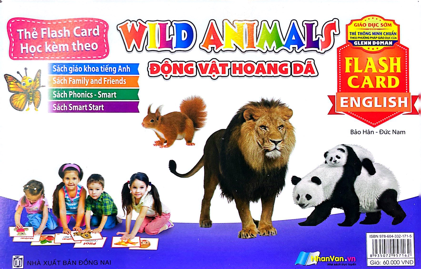 Flash Card Tiếng Anh - Wild Animals Động Vật Hoang Dã PDF - YDS.EDU.VN