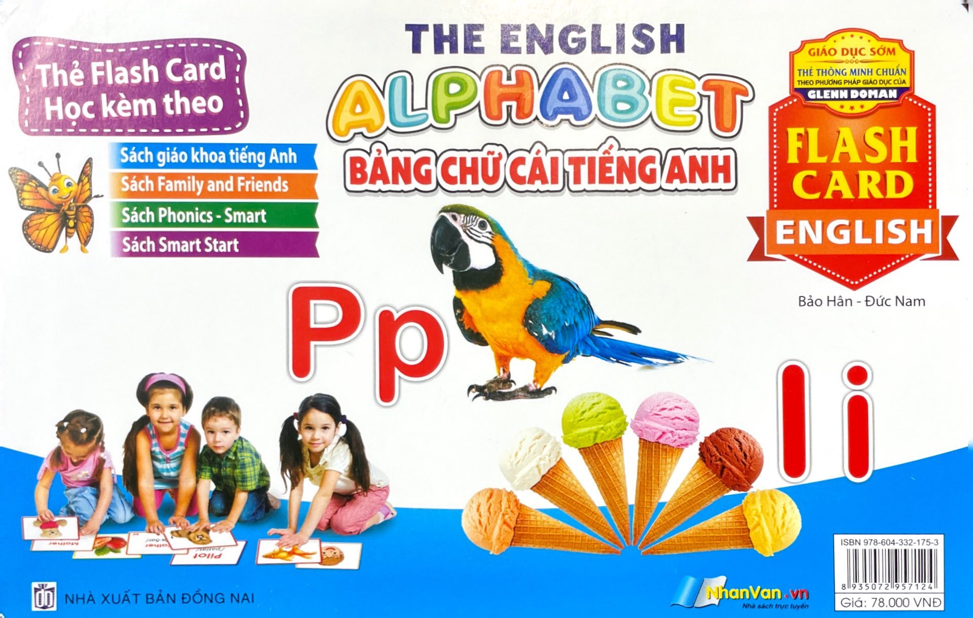 Sách Flash Card Tiếng Anh -The English Alphabet (Bảng Chữ Cái Tiếng Anh ...