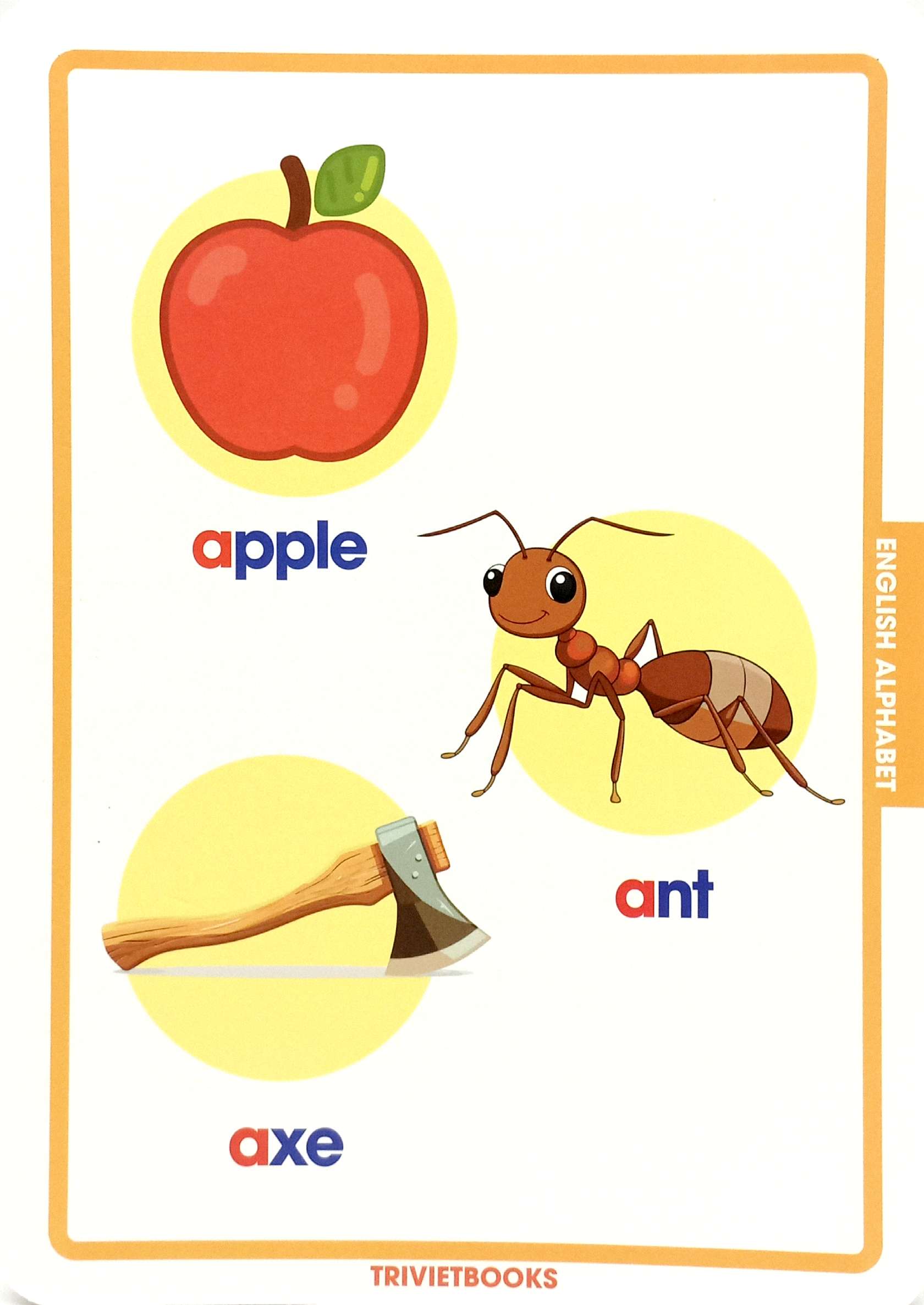 Sách Flashcard Bảng Chữ Cái Tiếng Anh - English Alphabet - FAHASA.COM