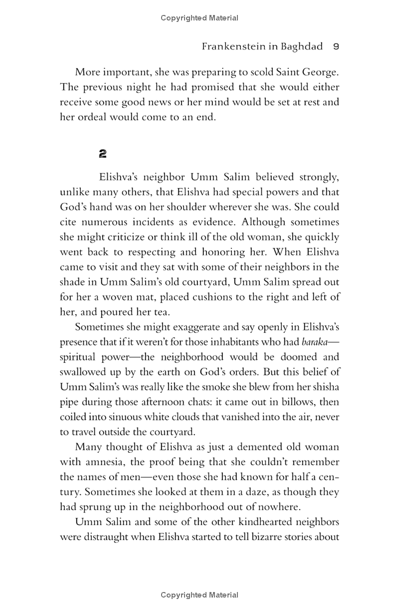 Frankenstein In Baghdad - FAHASA.COM